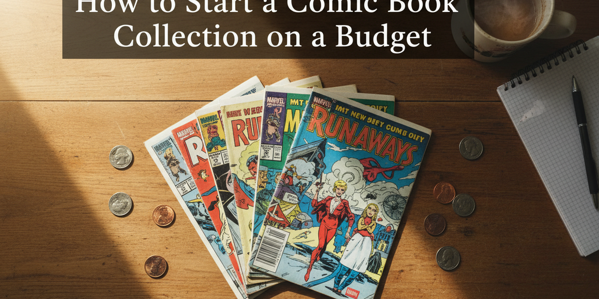 How to Start a Comic Book Collection on a Budget | DD Music Geek