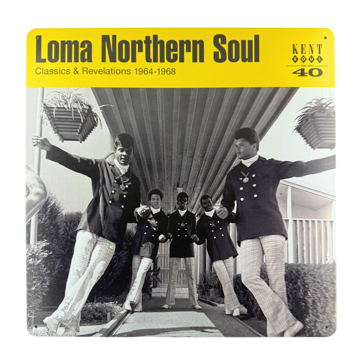 Album Cover Metal Sign: Northern Soul - Loma Northern Soul - DD Music Geek