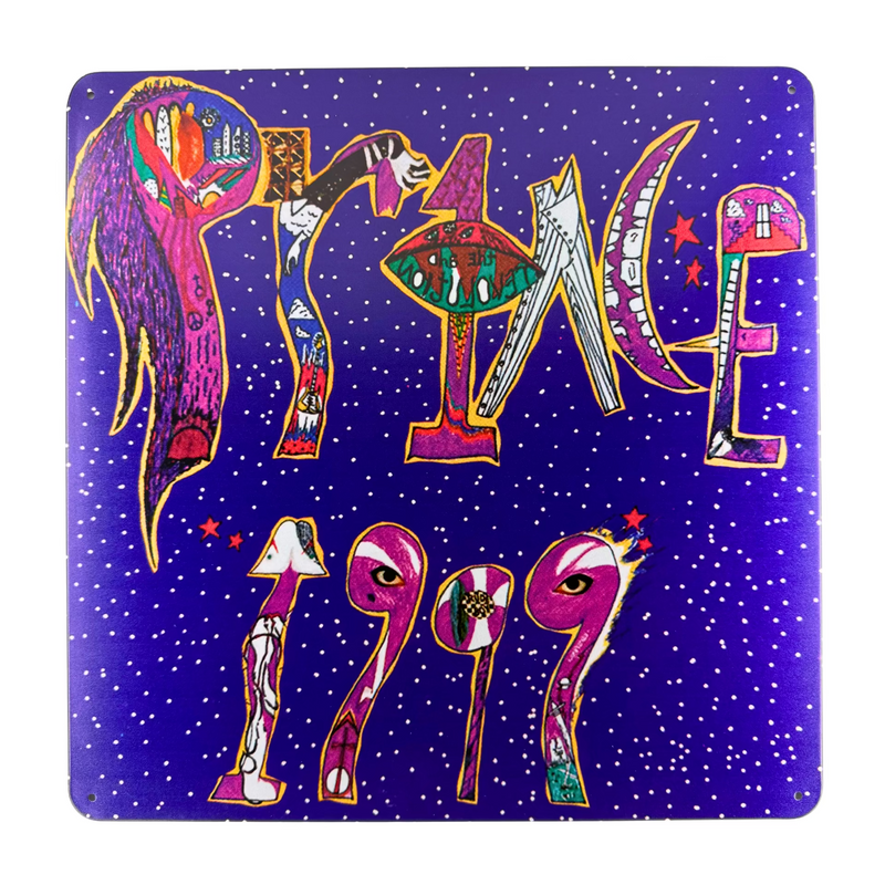 Album Cover Metal Sign: Prince - 1999 - DD Music Geek