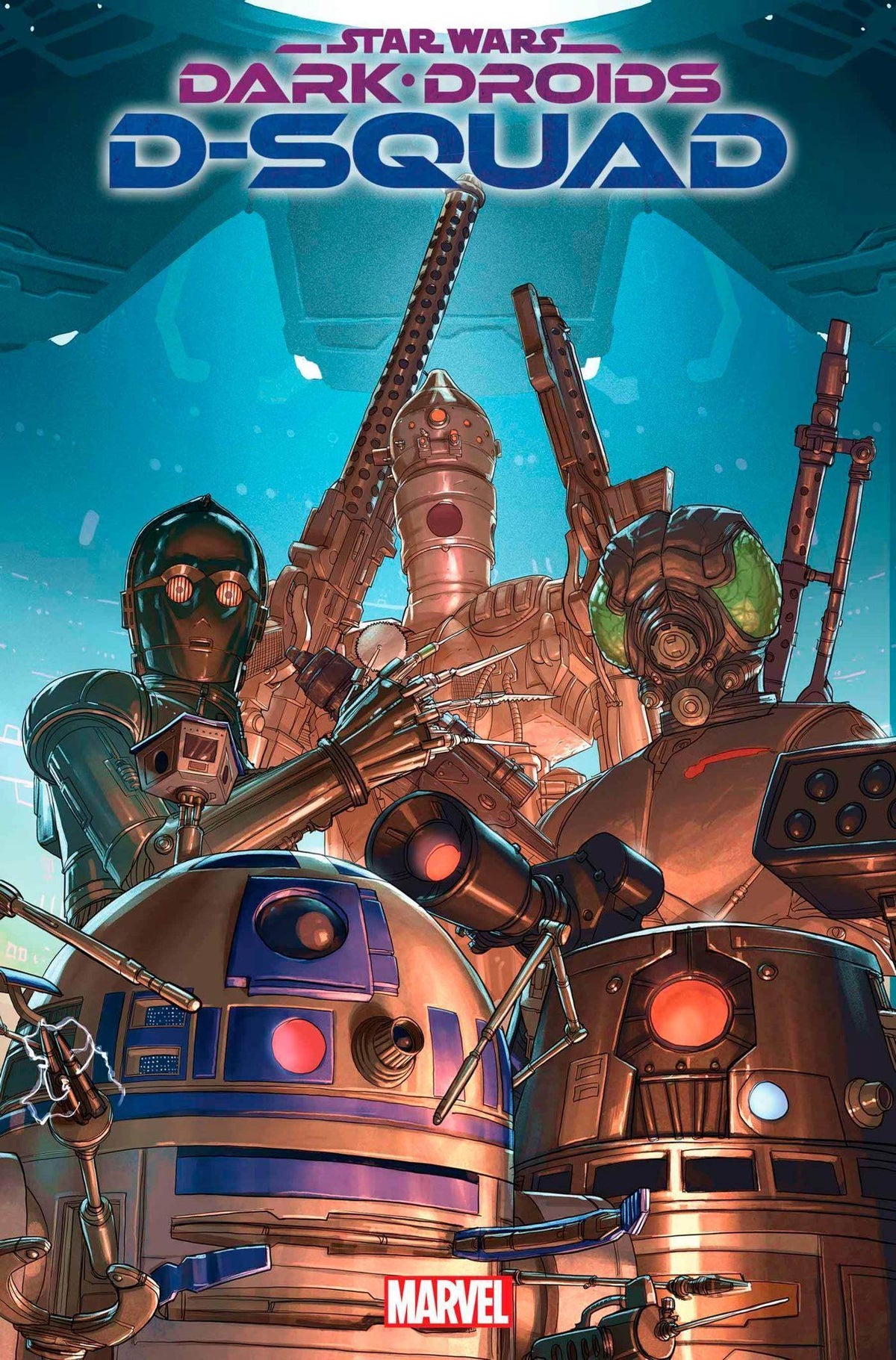 STAR WARS DARK DROIDS D-SQUAD #4 — DD Music Geek